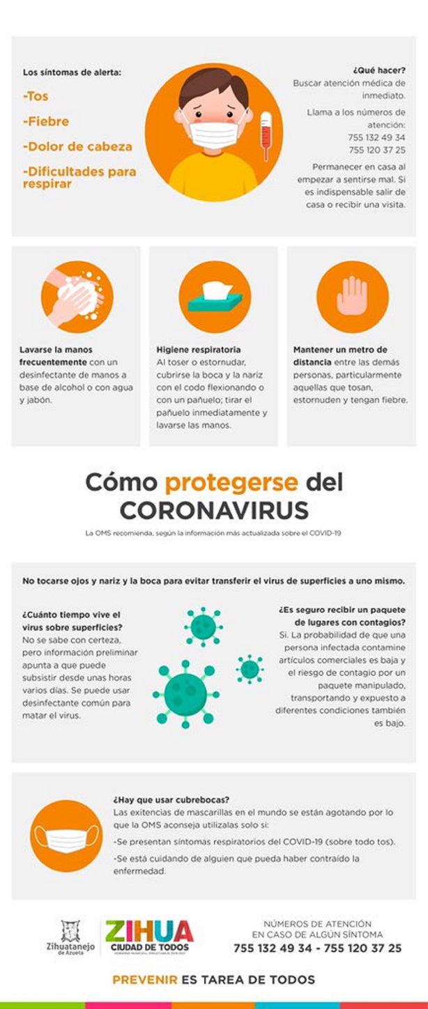 como protegerse del covid-19 | Zihua